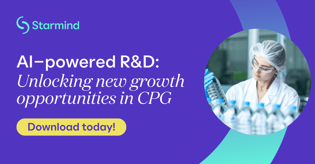 AI-Powered R&D: Unlocking New Growth Opportunities in CPG